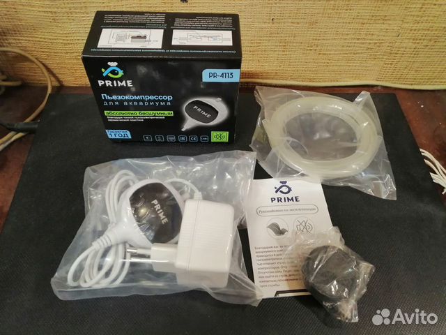 Пьезокомпрессор для аквариума Prime PR-4113