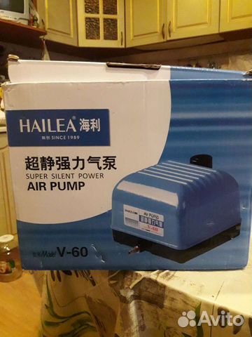 Диафрагмовый компрессор Hailea Super V-60