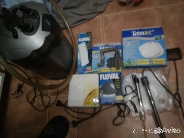 Фильтр TetraTec1200, компрессор с автономным пит