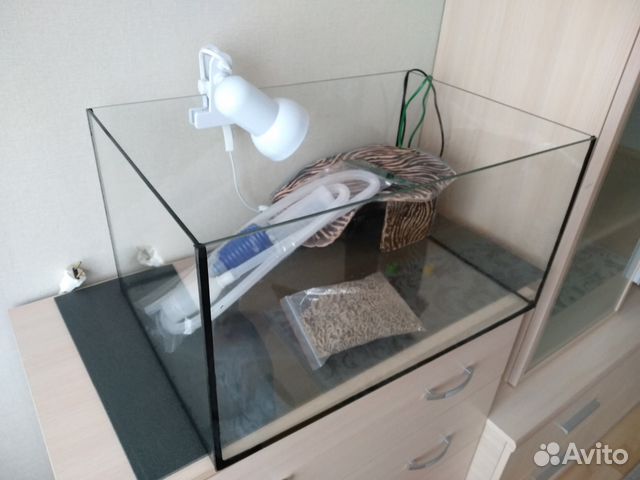 Аквариум для водной черепахи / черепашатник