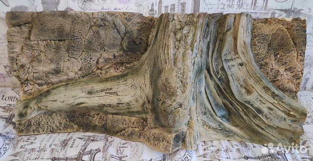 Объёмный фон для аквариума «амазон» риф