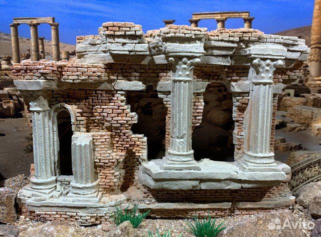 Аквариумные декорации deksi атлантида можно исполь