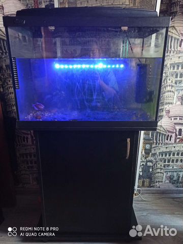 Аквариум с тумбой 100 литров