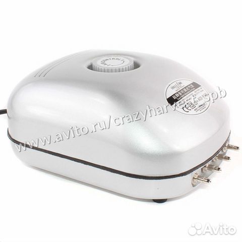 Компрессор Hailea асо-9610, 10W, 10 л/мин, 4 канал